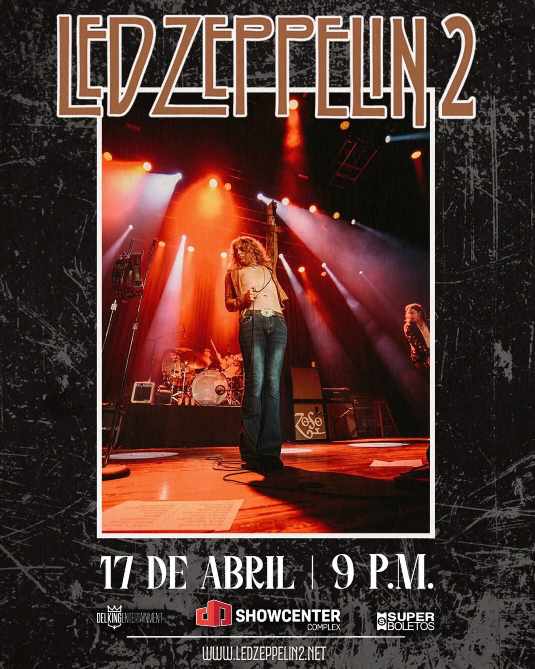 Led Zeppelin 2 sacude Monterrey con un homenaje explosivo en Showcenter ...